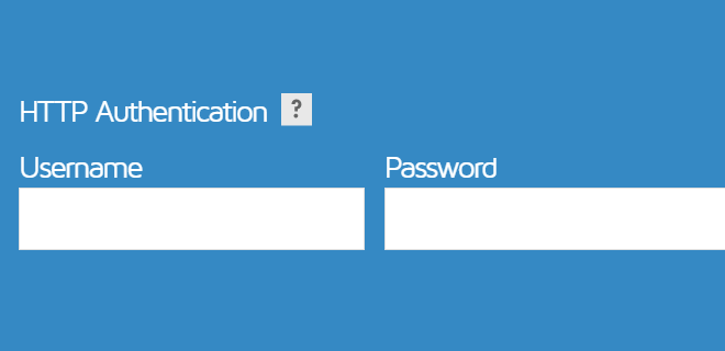 Added HTTP Authentication support | GTmetrix
