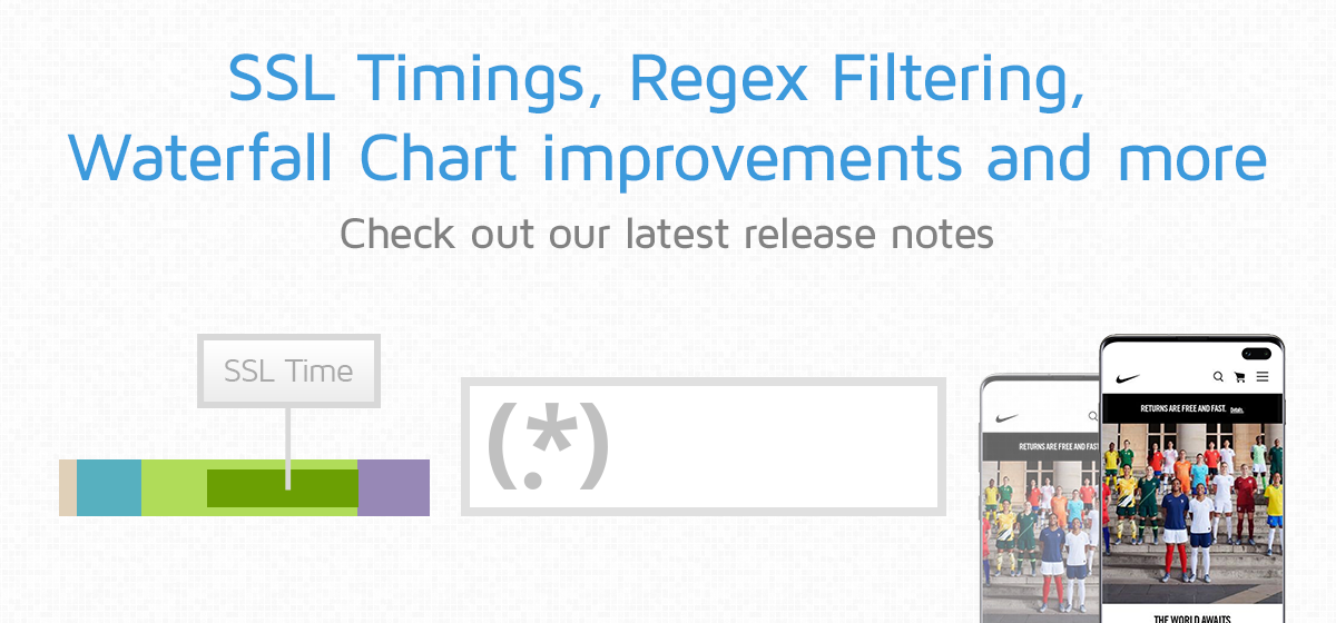 New SSL Timing in Waterfall Chart, Capacity Upgrades, and Other Updates ...