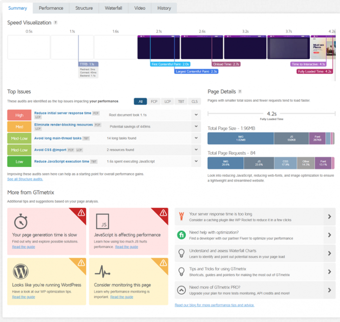 Everything You Need to Know About GTmetrix Reports | GTmetrix
