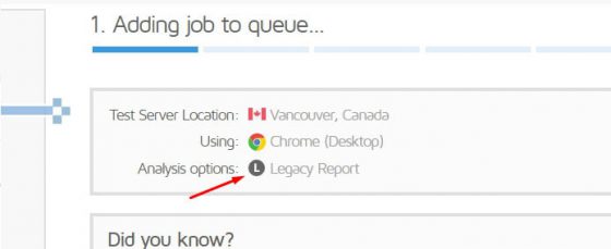 How to Test with Legacy GTmetrix Reports - GTmetrix