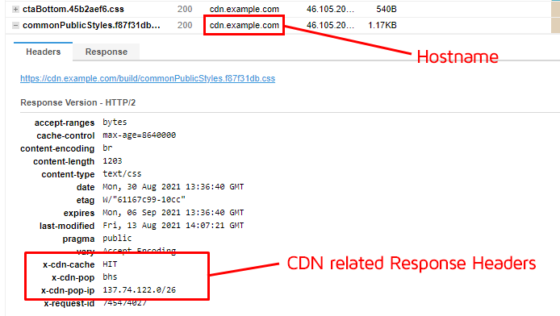 Adding Custom CDN Hostnames - GTmetrix