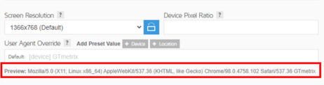 How to Customize Your User Agent in GTmetrix - GTmetrix
