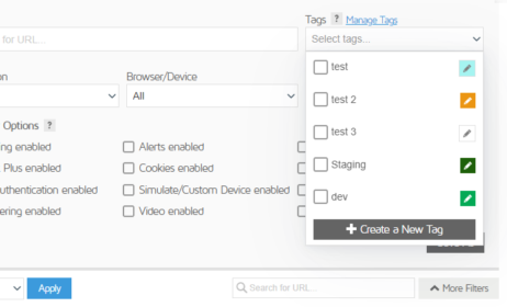 How to Use Tags | GTmetrix
