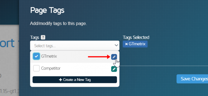 How to Use Tags | GTmetrix
