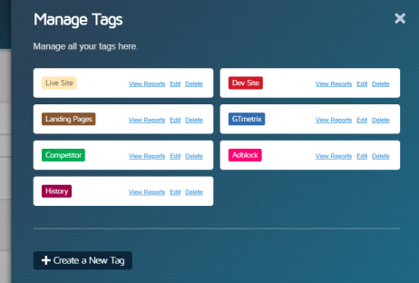 How to Use Tags | GTmetrix