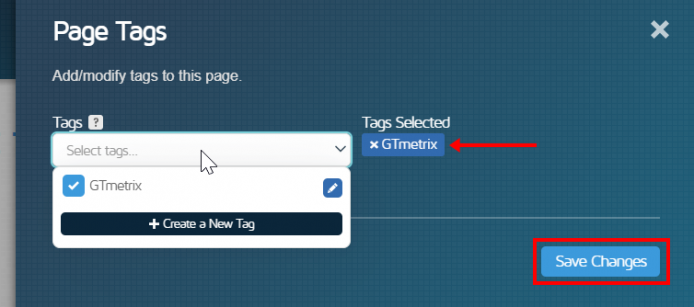 How to Use Tags | GTmetrix
