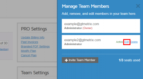 Getting Started With GTmetrix Team Logins | GTmetrix