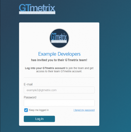 Getting Started With GTmetrix Team Logins - GTmetrix