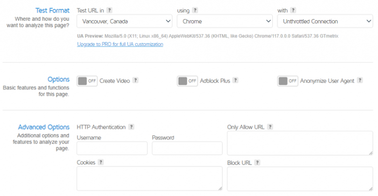 Basic Analysis With GTmetrix - GTmetrix