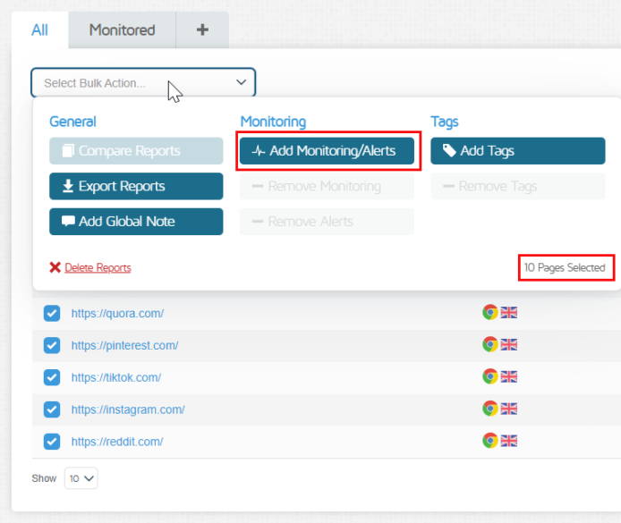 How to Set up Monitoring and Alerts | GTmetrix