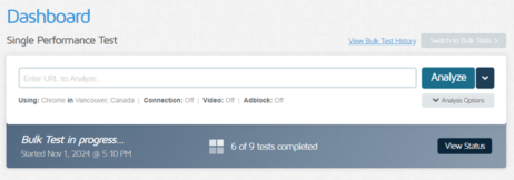 How to do Bulk Testing With GTmetrix - GTmetrix
