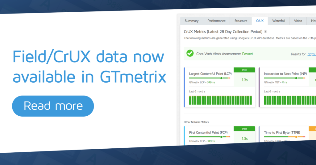 What is CrUX and Why Should I Care? | GTmetrix