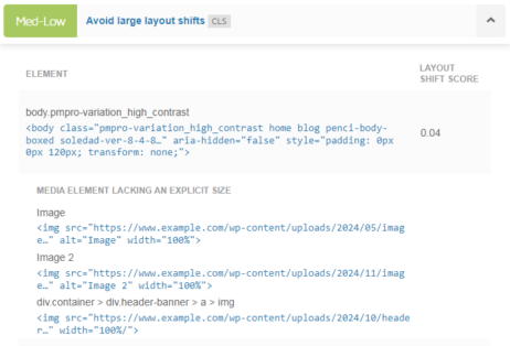 Updated to Lighthouse 12.3, New CLS Audit Details, and Scoring Changes - GTmetrix