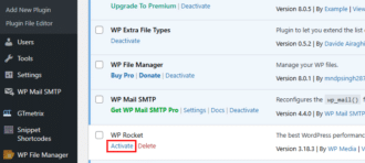 WordPress Optimization Using WP Rocket - GTmetrix